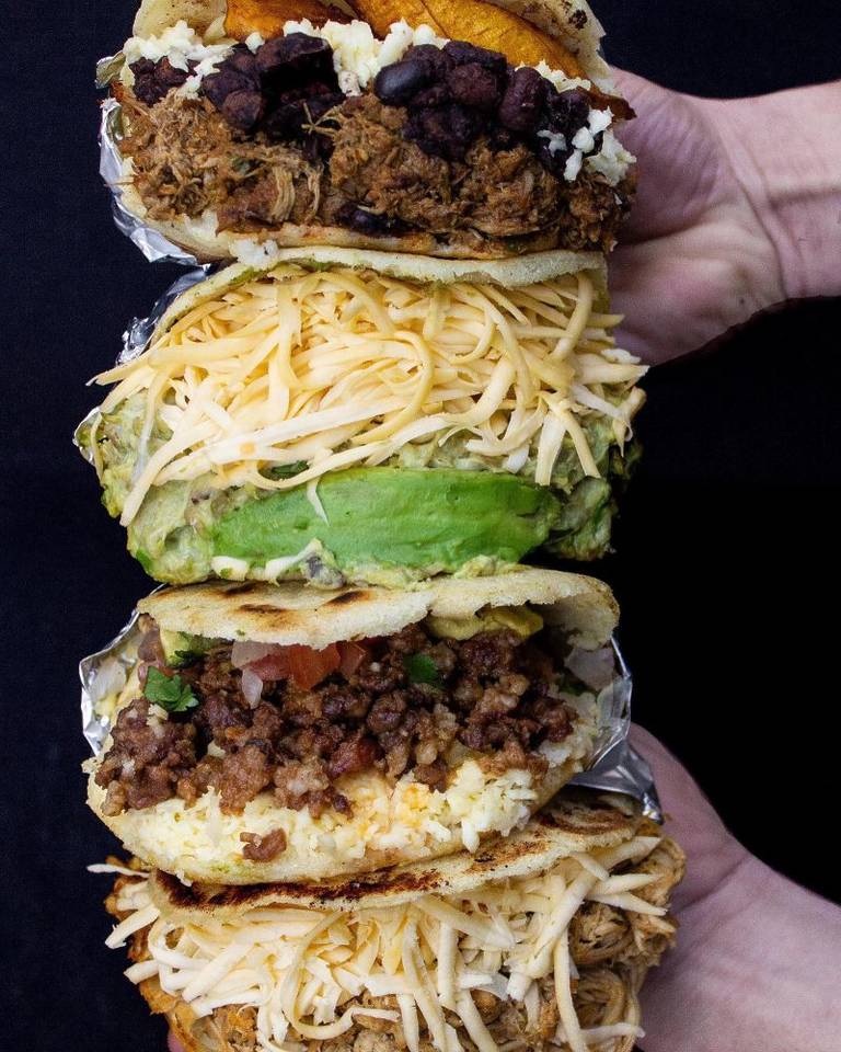 Las mejores arepas de Buenos Aires y sentirte en el Caribe