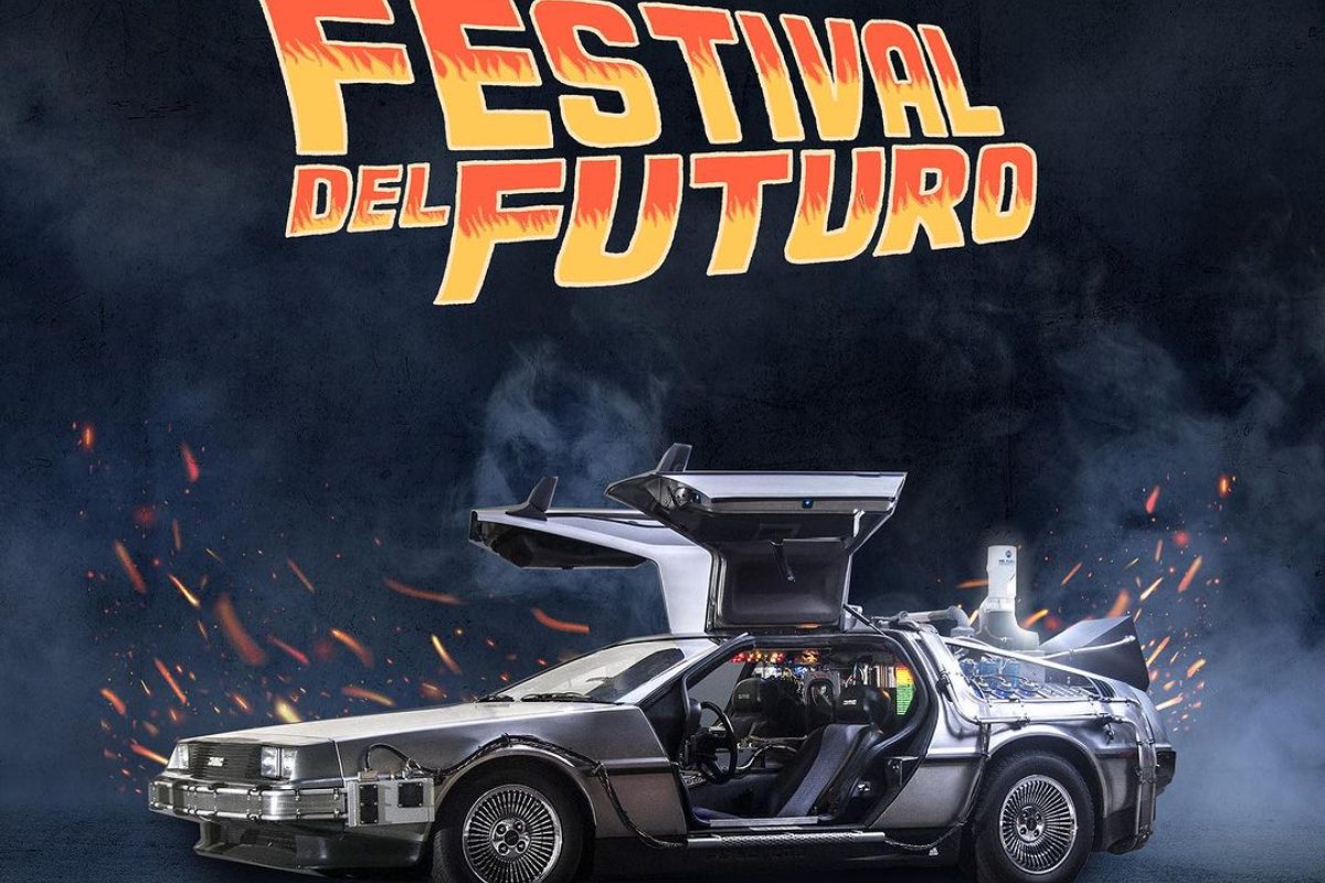Fiesta del Futuro en el Konex: el Delorean te espera