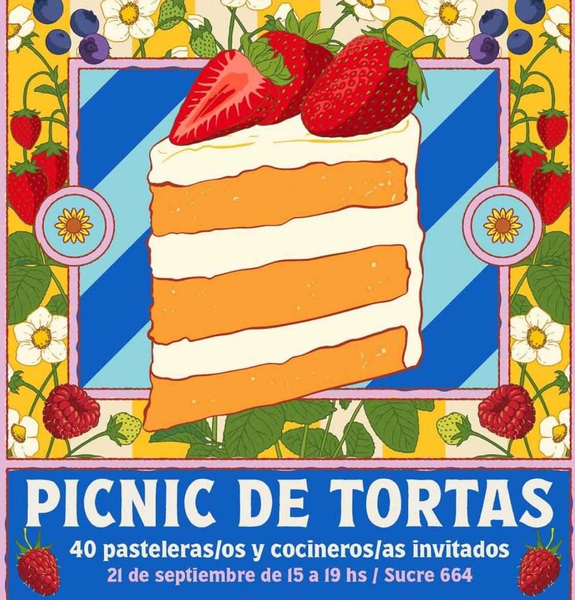 Celebrá la Primavera con un Picnic de Tortas en Buenos Aires: Más de 40 reposteros reconocidos ...