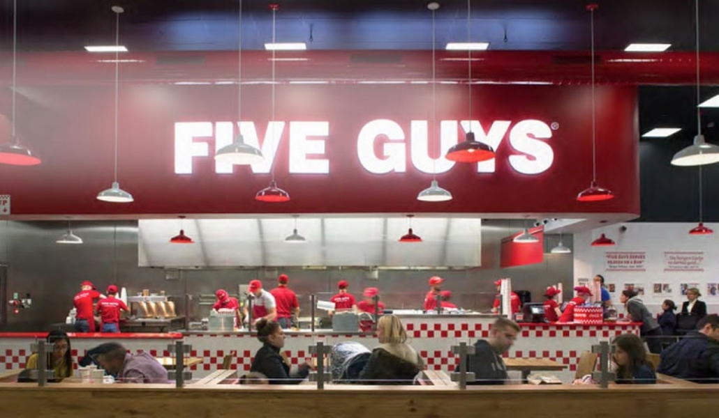 Five Guys abrirá un local en plz Catalunya el 22 de abril