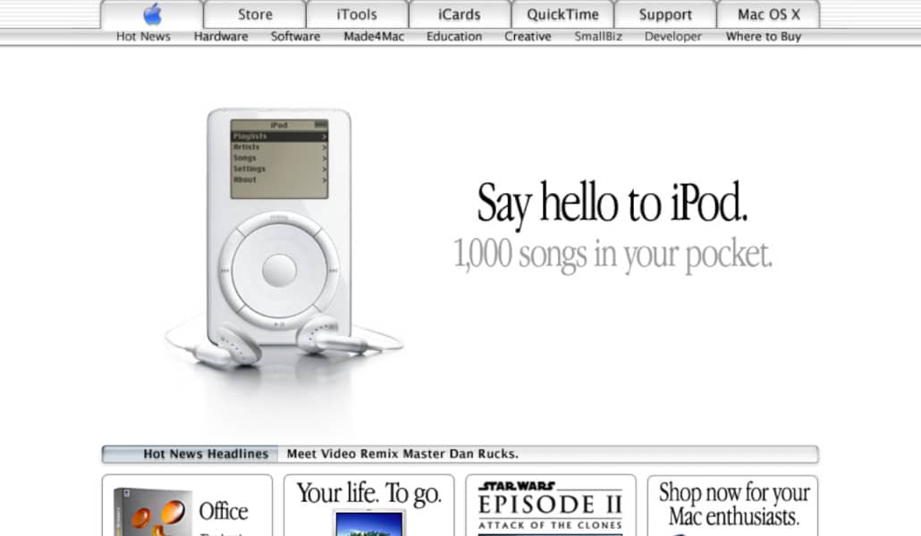 Wayback Machine: así era Internet hace 20 años