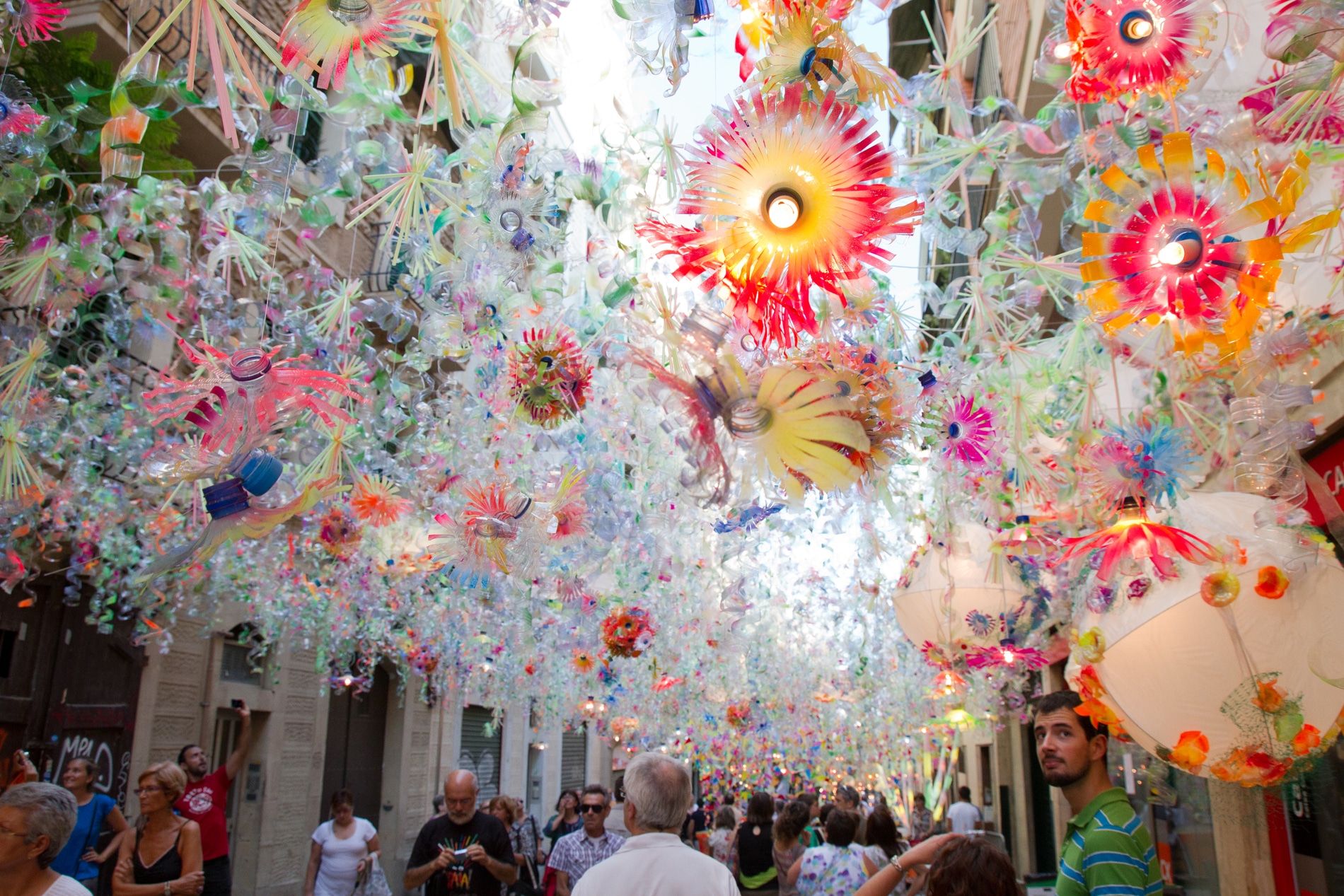 El concurso de calles decoradas de Gracia puede desaparecer