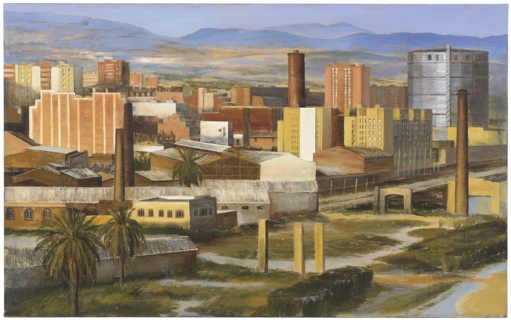 Las Pinturas Que Muestran Los Cambios Del Poblenou En Los ltimos 30 A os