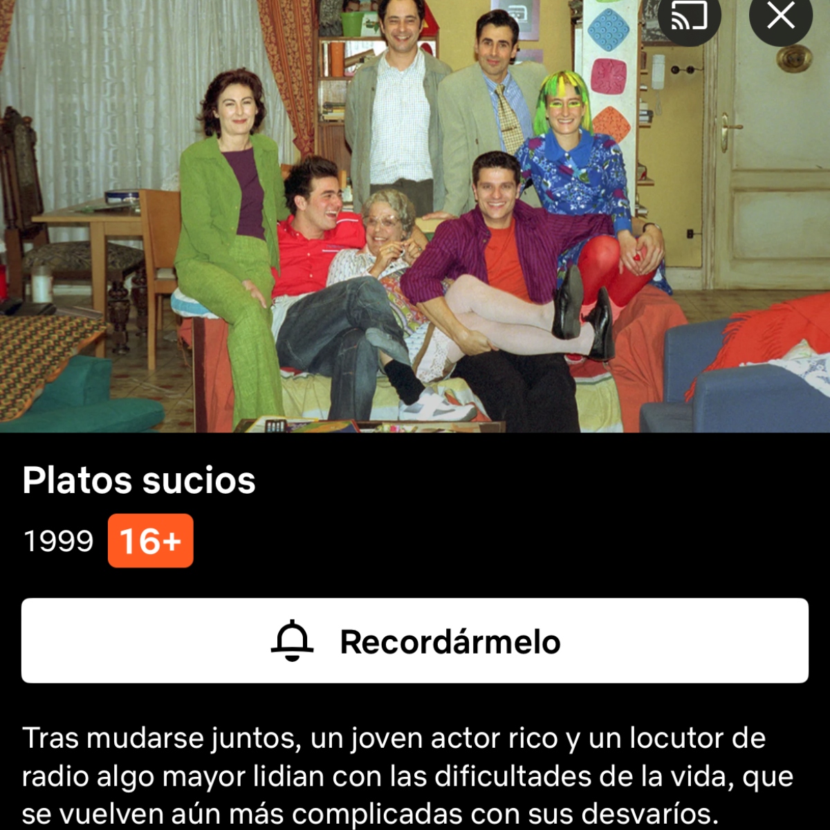 Netflix añade Plats Bruts a su catálogo (y lo llama Platos Sucios)