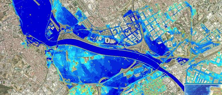 ¿Vives en una zona inundable? Cómo saber las zonas de riesgo de Barcelona
