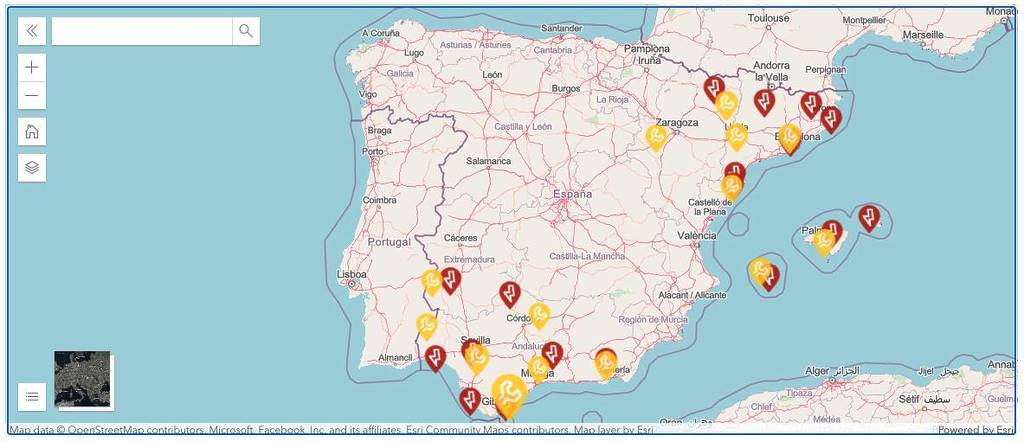 The online map to check if the power has gone out in your neighborhood
