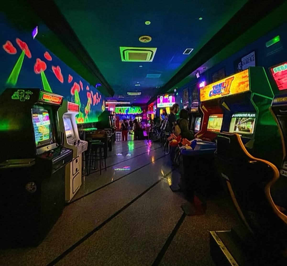 A bar of arcade machines from the 80's and 90's opens in Barcelona ...