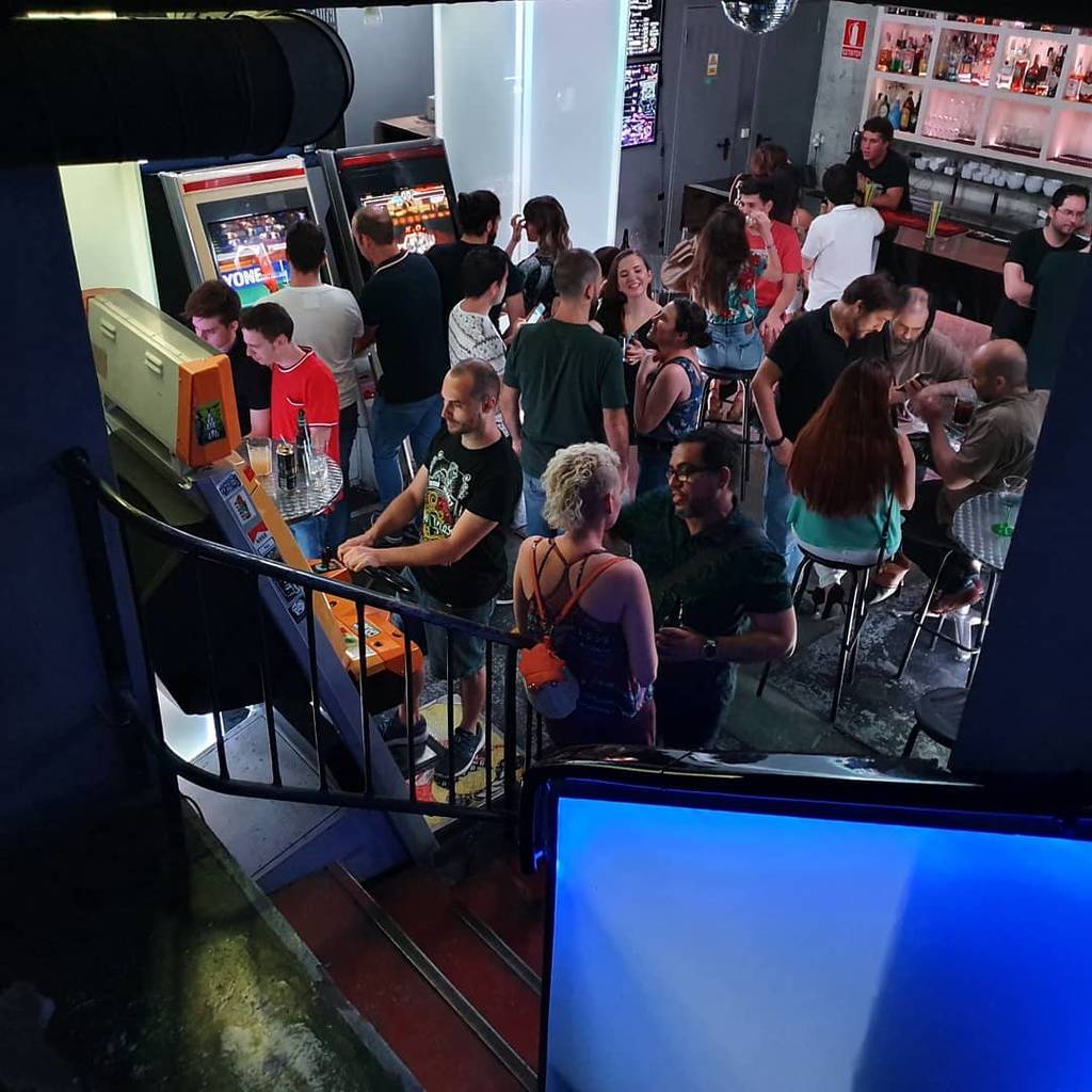 A bar of arcade machines from the 80's and 90's opens in Barcelona ...