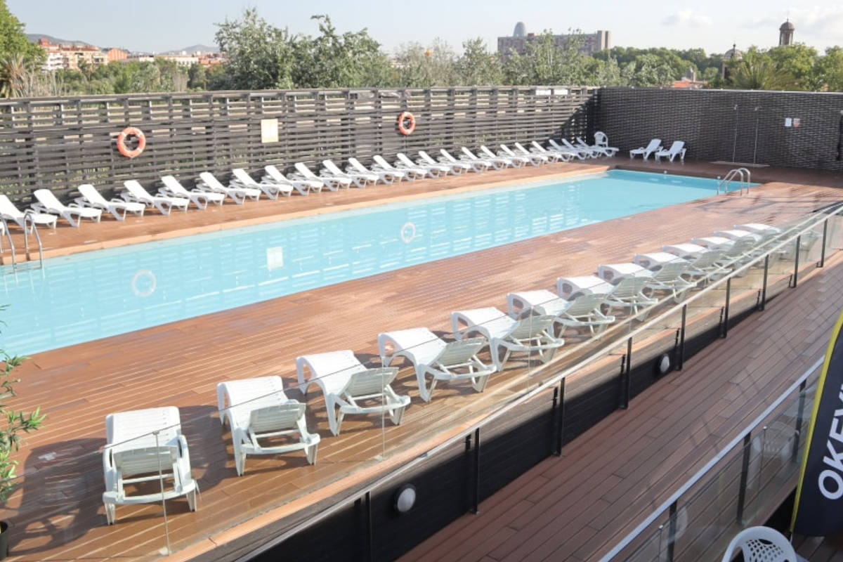 The most expensive swimming pool in Barcelona in 2025: gym on the ...