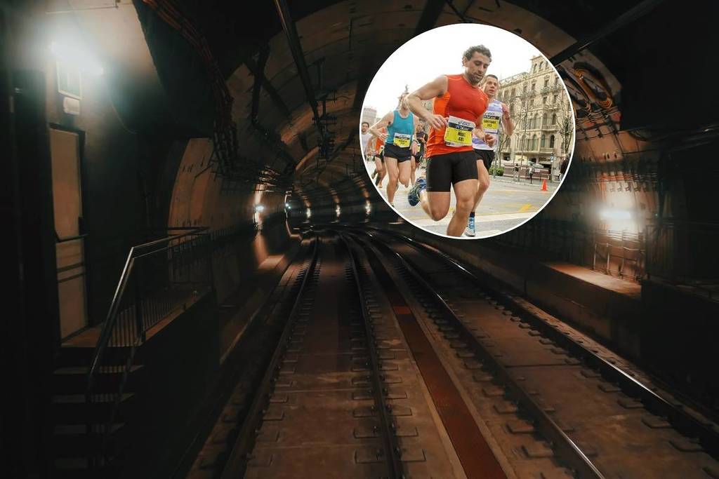 Unique race through the Barcelona subway tunnels: at dawn and only 275 ...