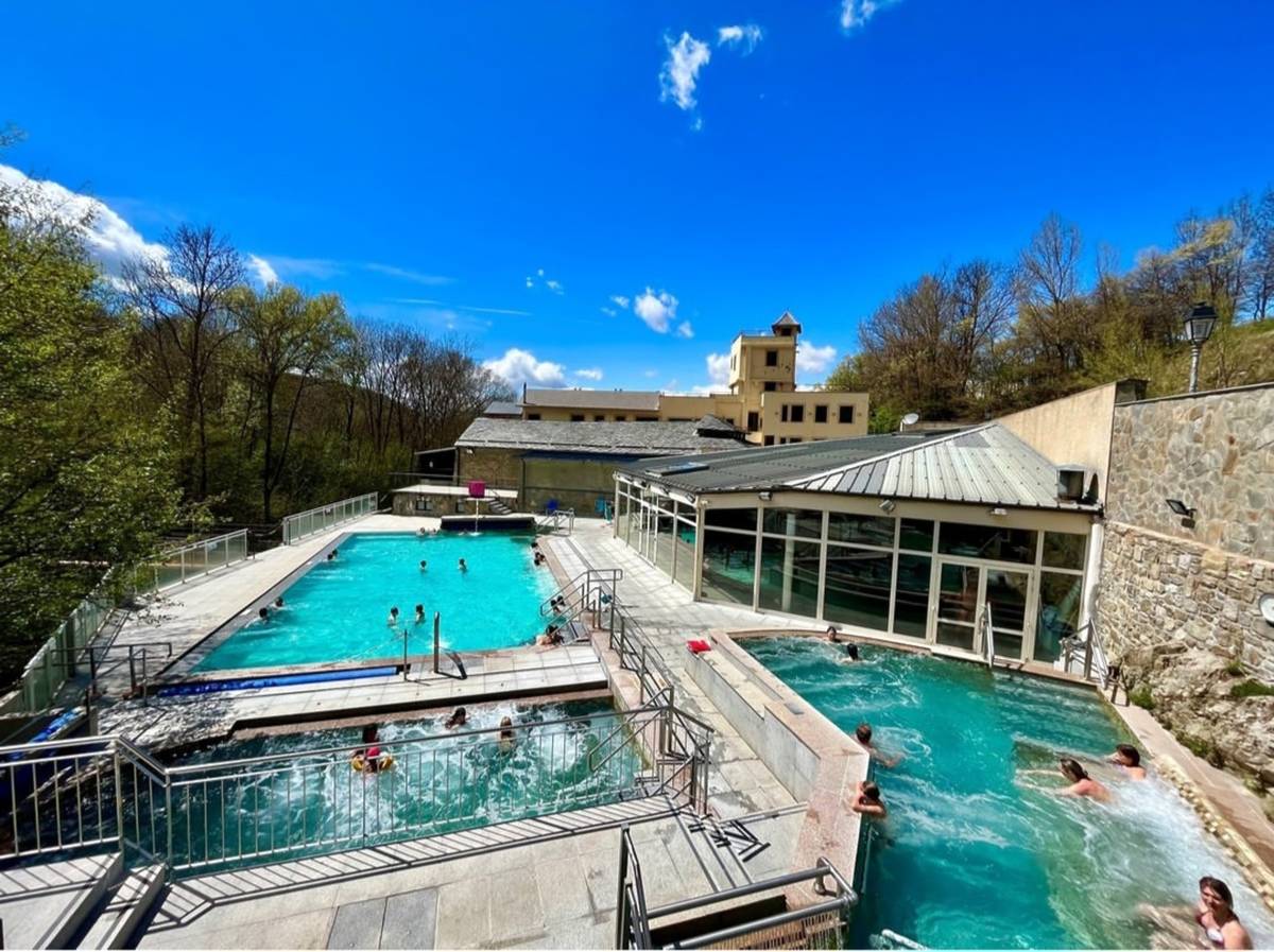 The Pyrenean village with an open-air spa two hours from Barcelona ...