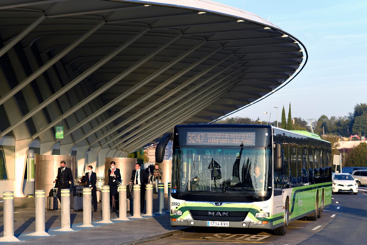 Bizkaibus aumenta las conexiones entre Bilbao y el aeropuerto