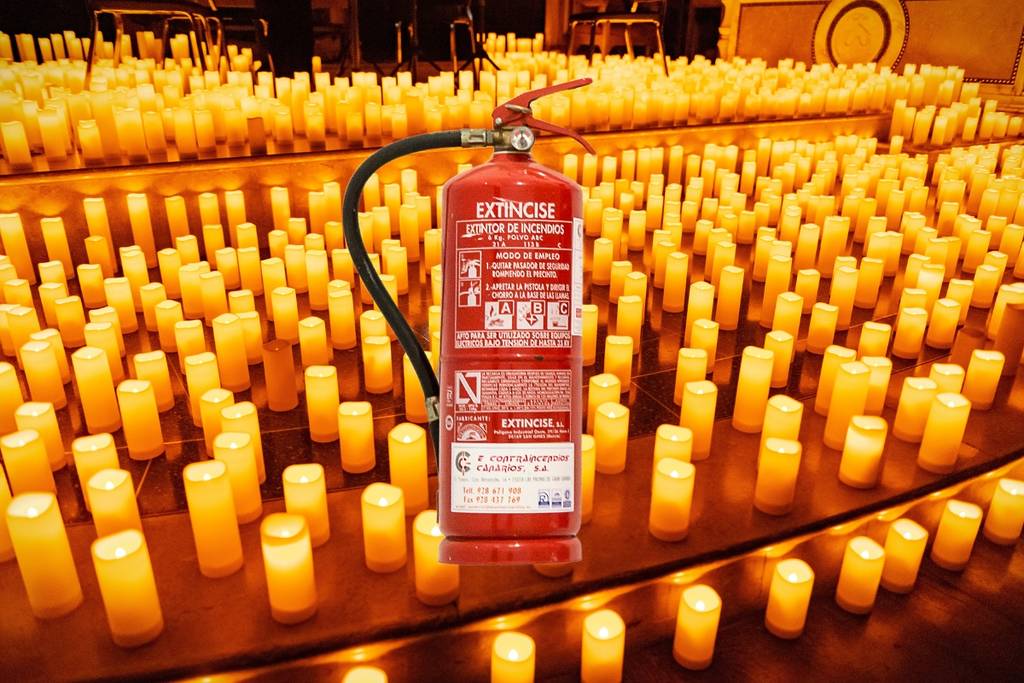 Candlelight sorteará un extintor por función para apagar las velas