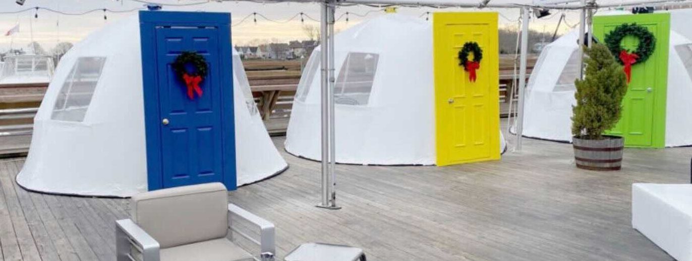 Dine Inside A Whimsical Holiday Igloo By The Water At This Restaurant ...