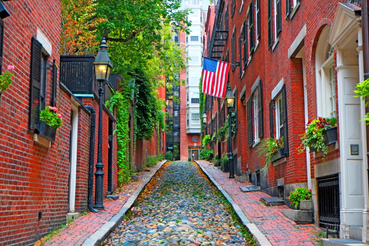 This Boston Street Is The 'Most Photographed In America'