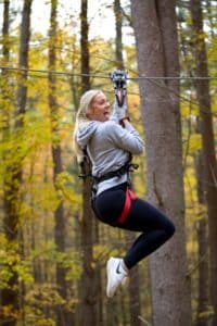 This Boston Zipline And Ropes Course Park Has 110 Obstacles