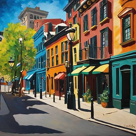 This Is What Boston Would Look Like As A Van Gogh Painting