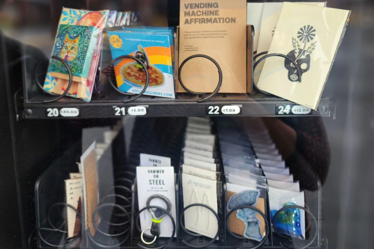 There's A 54-Piece Art Vending Machine At This Massachusetts Museum