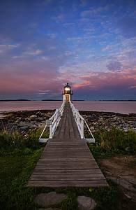 Forrest Gump Finished His Cross-Country Run At This Maine Lighthouse