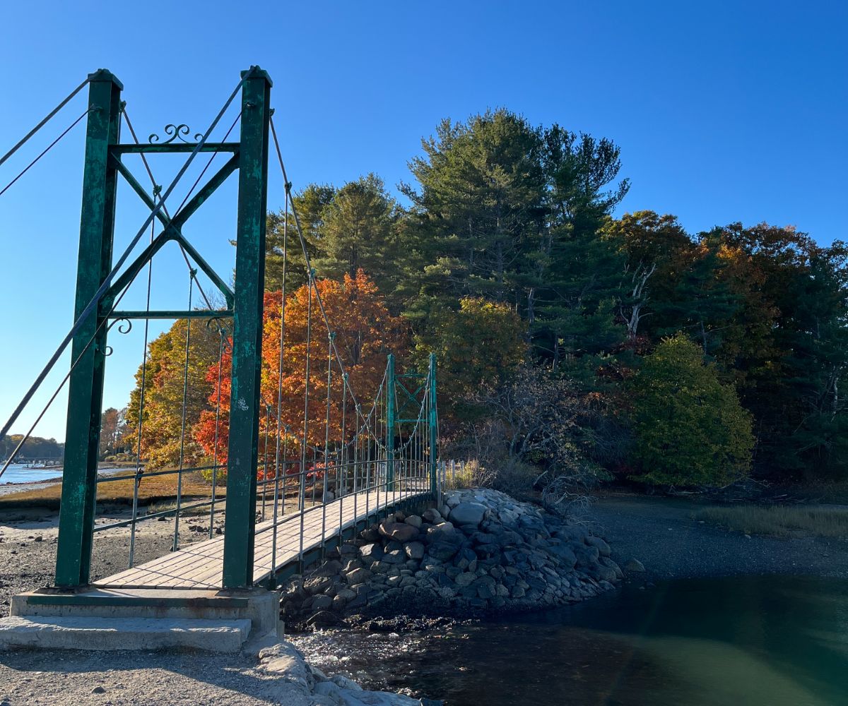 The World's Shortest Suspension Bridge Is 1 Hour From Boston