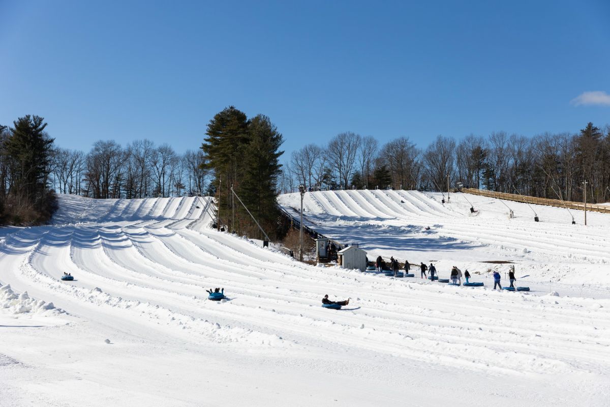 New England's Largest Tubing Park Is 40 Minutes From Boston