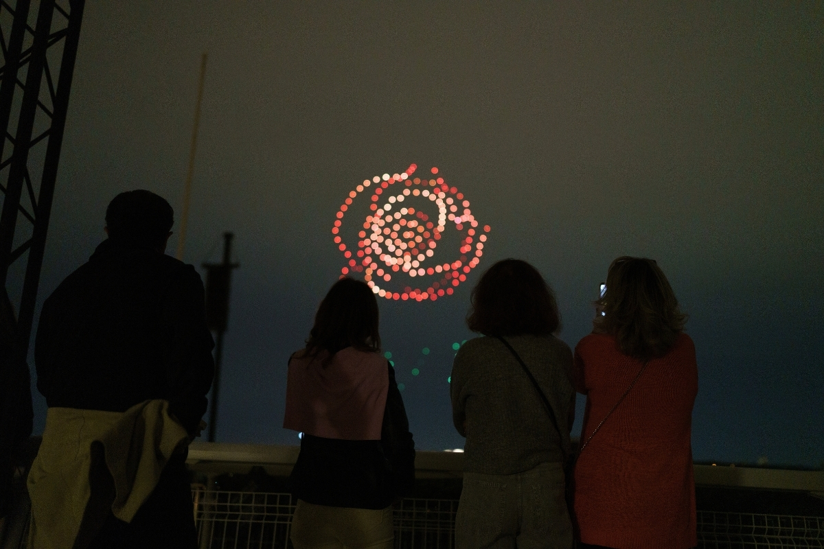 Classical Music Comes Alive In The Sky At DroneArt Show