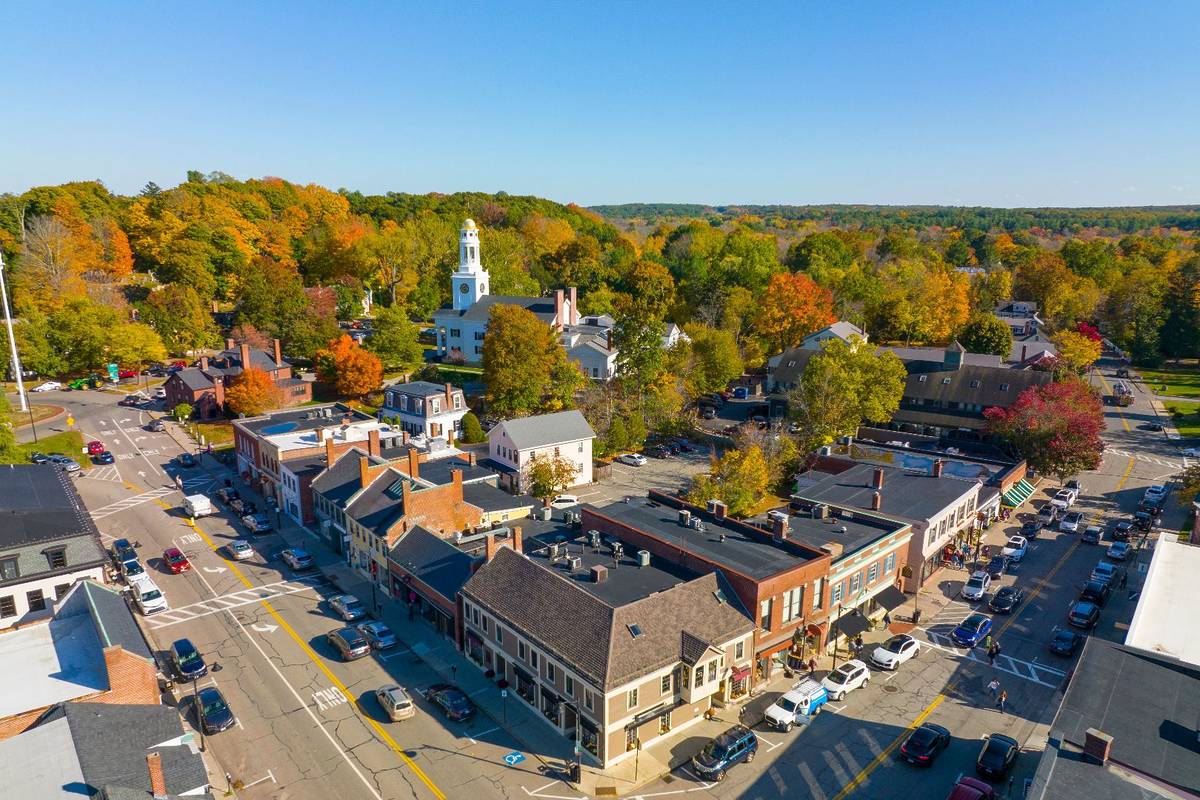 This Charming And Historic Main Street 30 Minutes From Boston Was Just ...