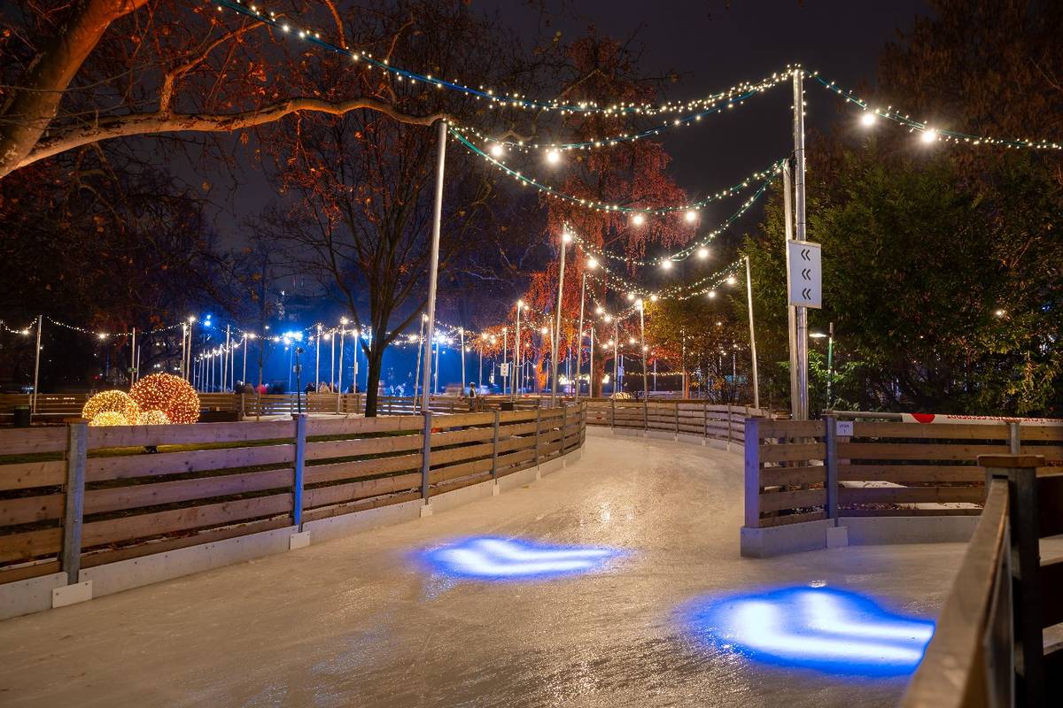 A Waterfront Ice Skating Loop Arrives In Boston Tonight—With Picture ...