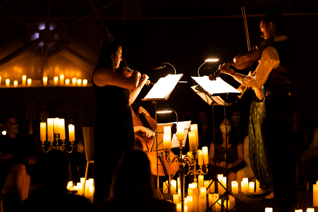 Candlelight Premium : la magie des concerts classiques à la bougie à l'Atomium ! - Bruxelles Secrète