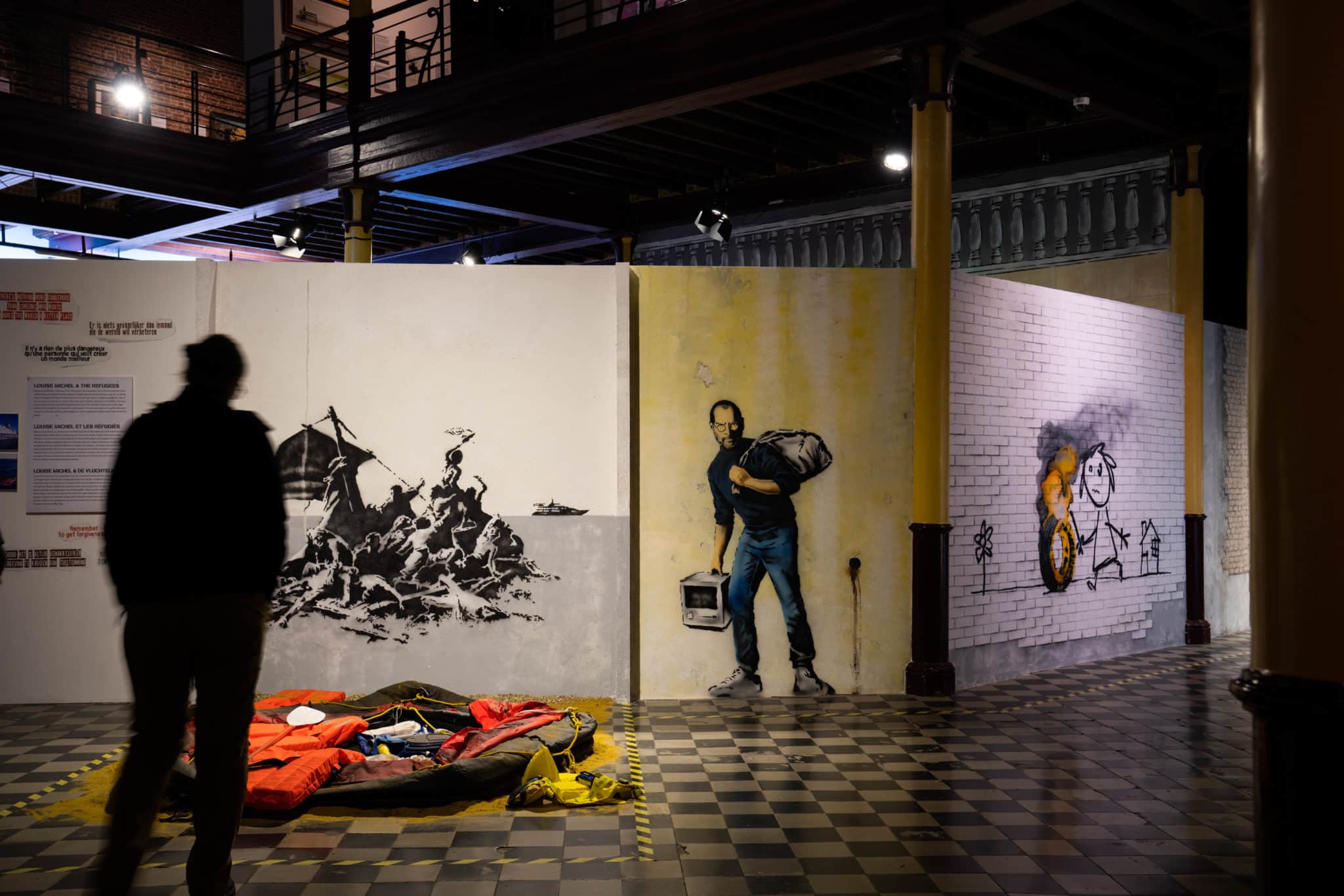 Banksy : on a testé le musée dédié à Bruxelles