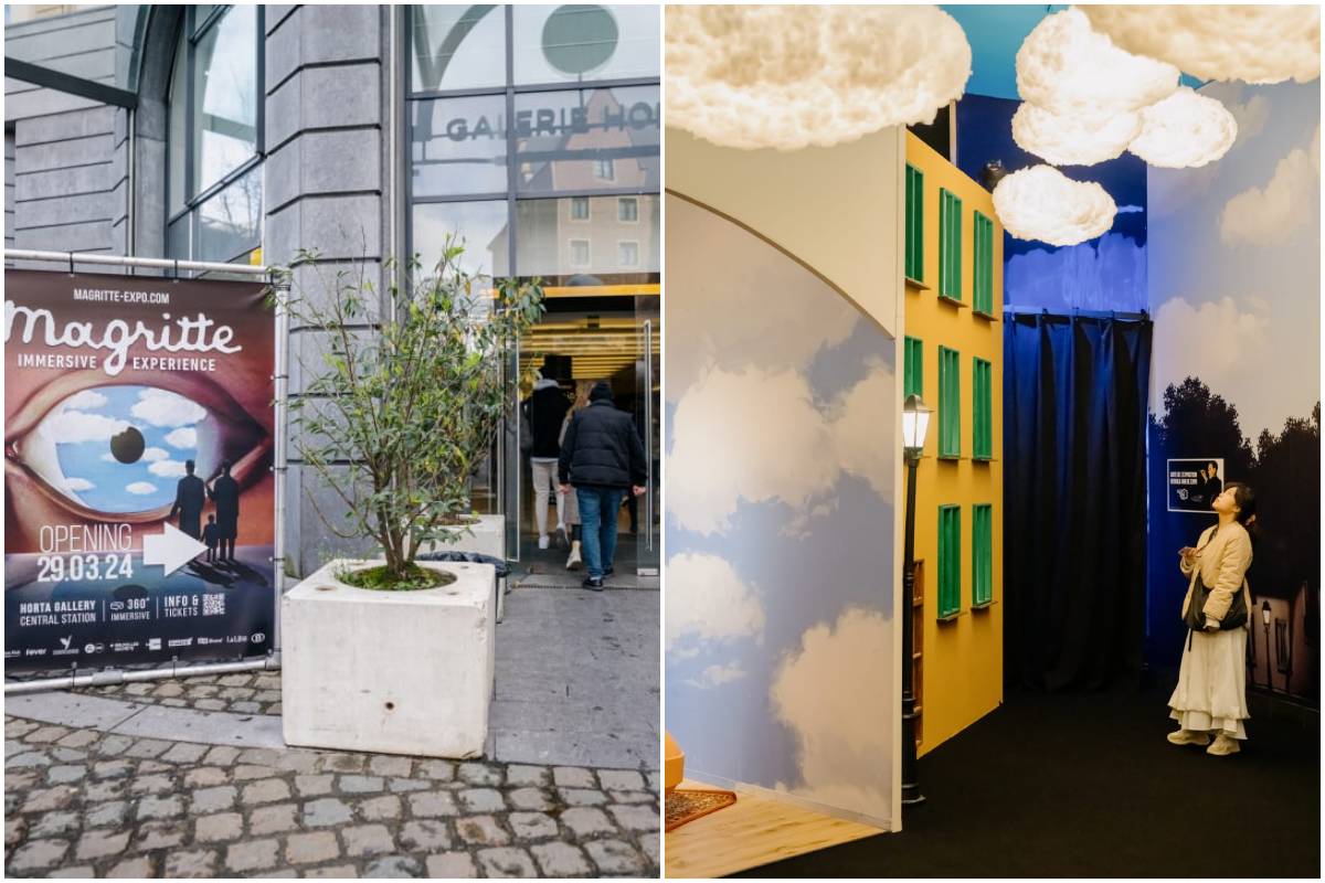 Magritte : l'expérience immersive surréaliste de la Galerie Horta