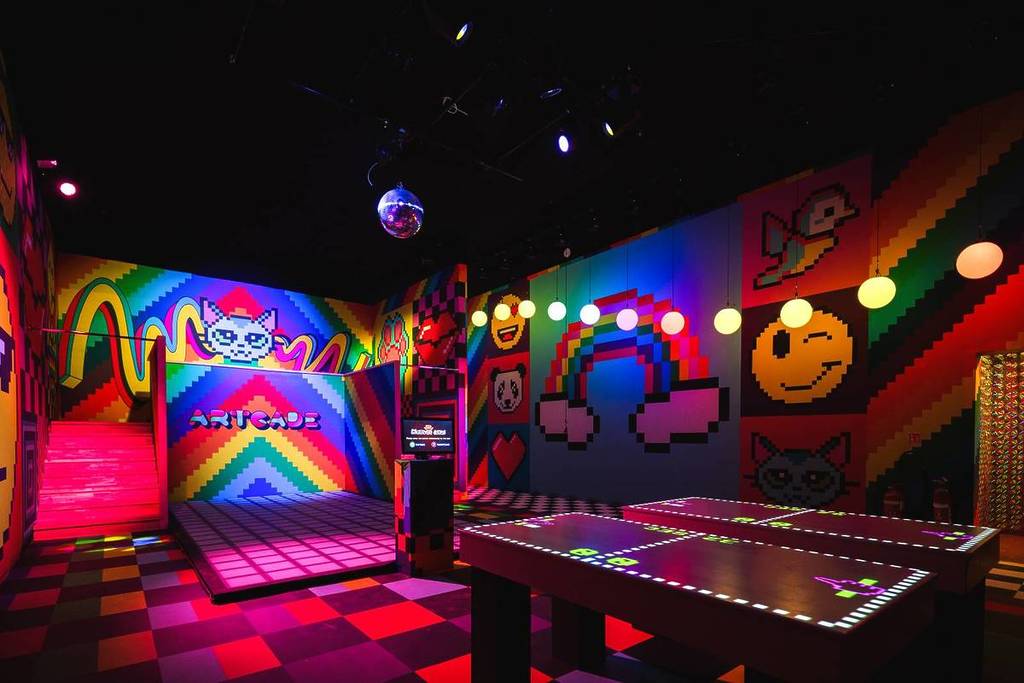 Artcade: a retro-futuristic experience to try out at Mont des Arts