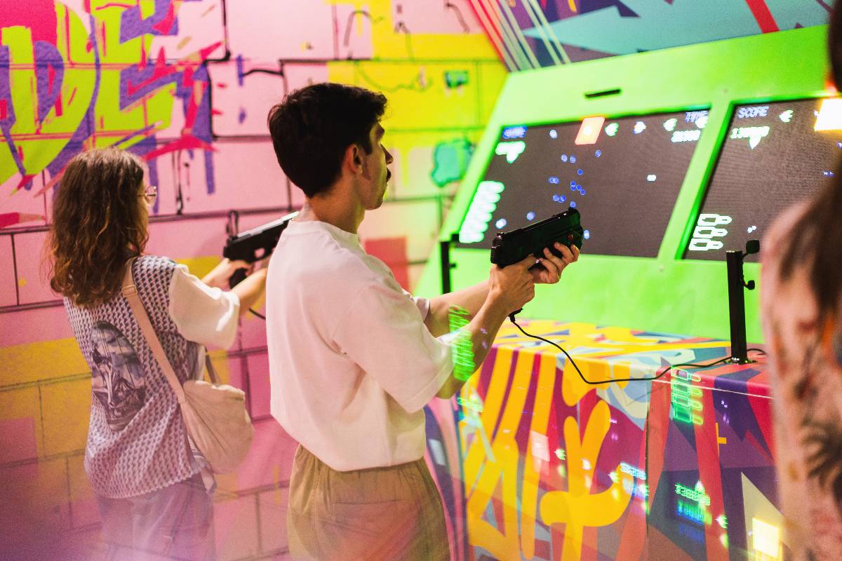 Artcade: a retro-futuristic experience to try out at Mont des Arts