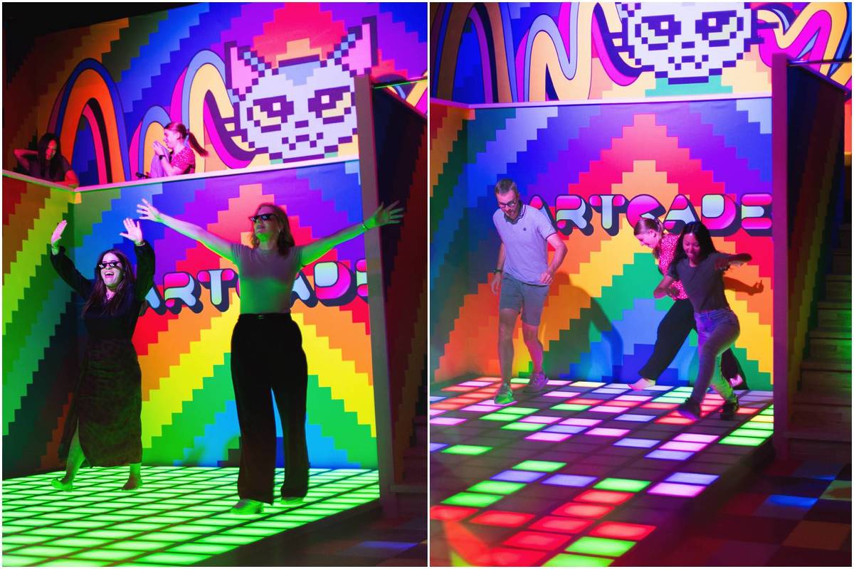 Artcade: a retro-futuristic experience to try out at Mont des Arts