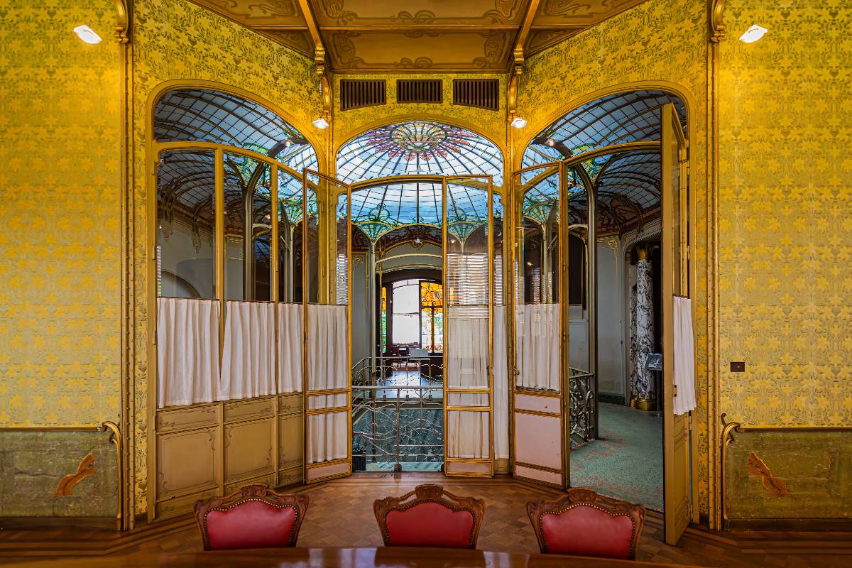 A jewel of Brussels Art Nouveau, the Hotel van Eetvelde