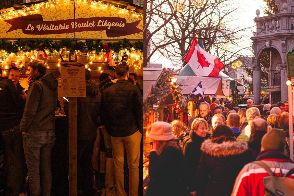 This enchanting Christmas village, just 1 hour by train from Brussels ...