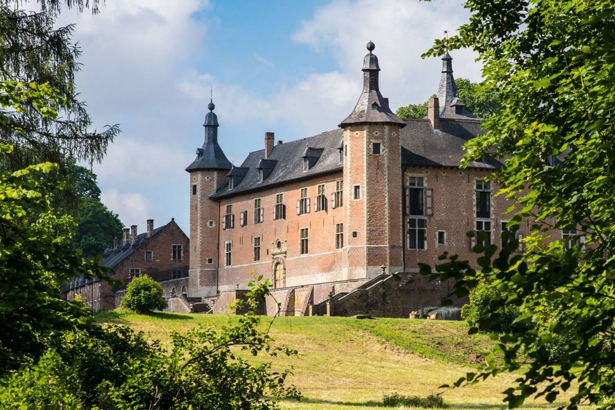 Just 30 minutes from Brussels, this medieval red brick castle is one of ...