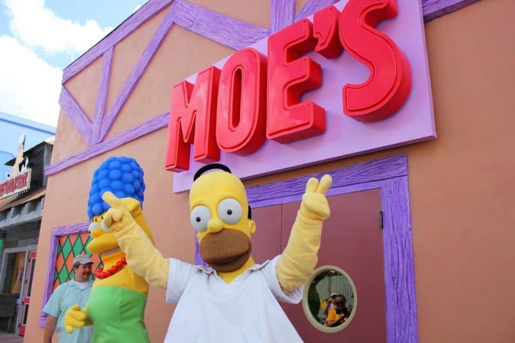 ¡Milhouse, dile a Bart que venga aquí! Tenemos festival de Los Simpson