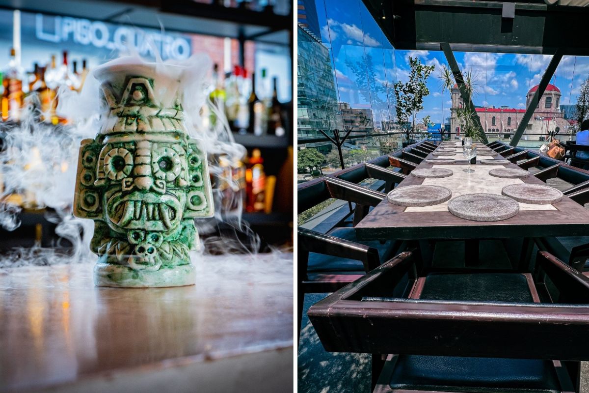 Drinks dinámicos en Piso Cuatro, la nueva terraza en CDMX