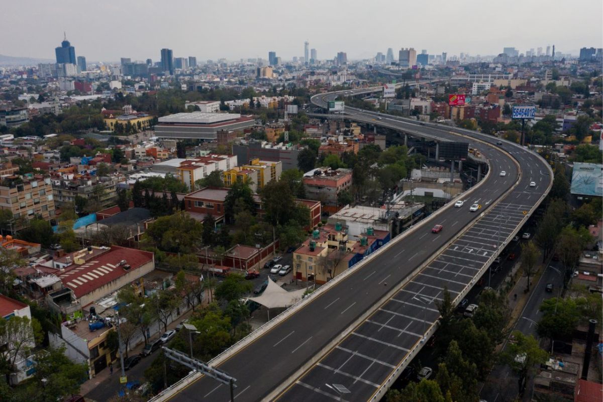 Segundo piso del Periférico Oriente será la vía para llegar al AIFA