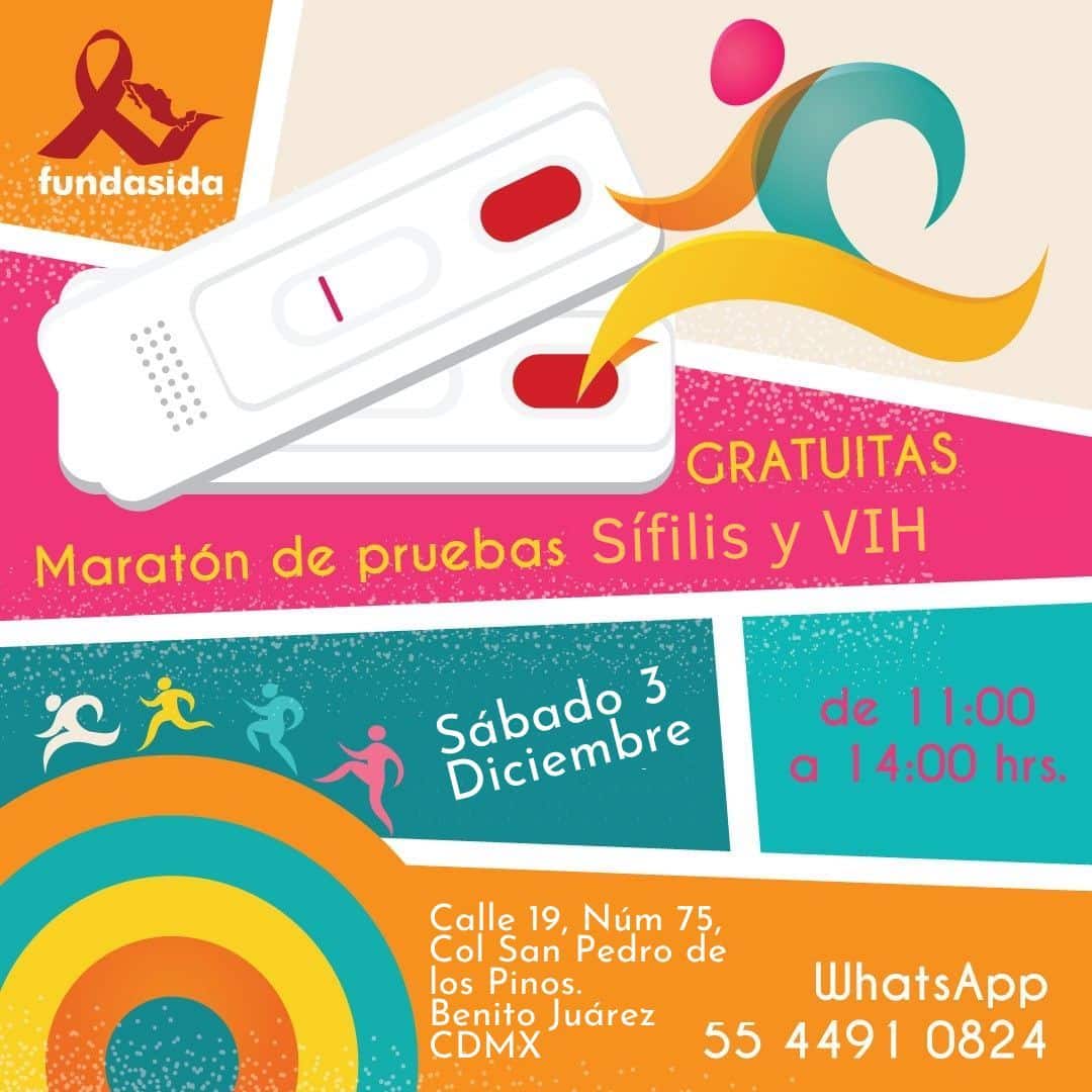 ¿Dónde habrán pruebas gratis de VIH este fin de semana?