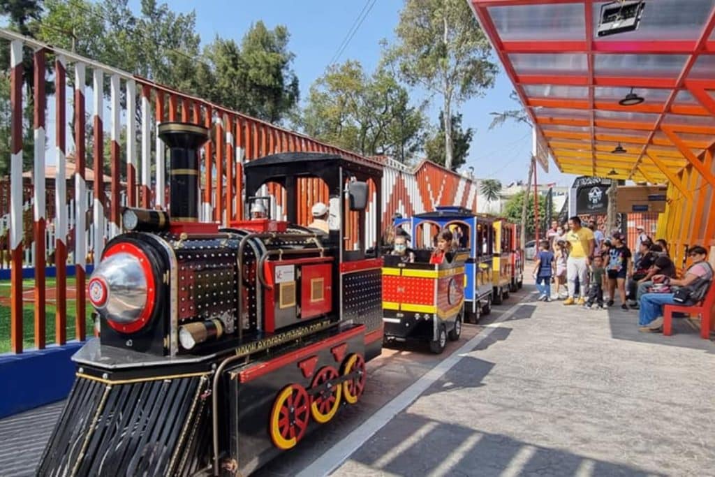 Estos parques en CDMX tienen paseo en trenecito
