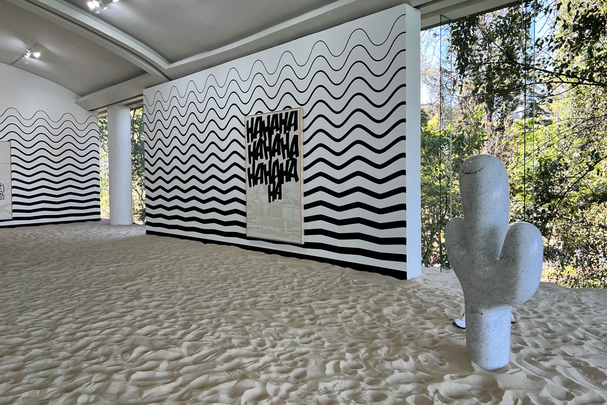 Desert Flood: La 3ª exposición colectiva de Lago/Algo