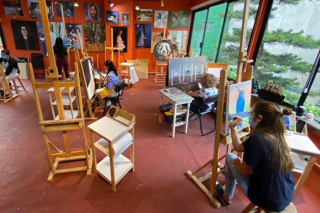 Lugares para tomar clases de pintura en CDMX