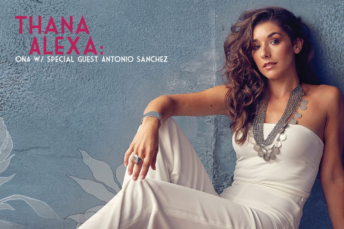 ¡Thana Alexa y Antonio Sánchez darán un concierto espectacular!