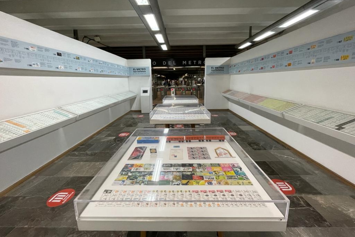 Despídete del boleto con esta colección del Museo del Metro
