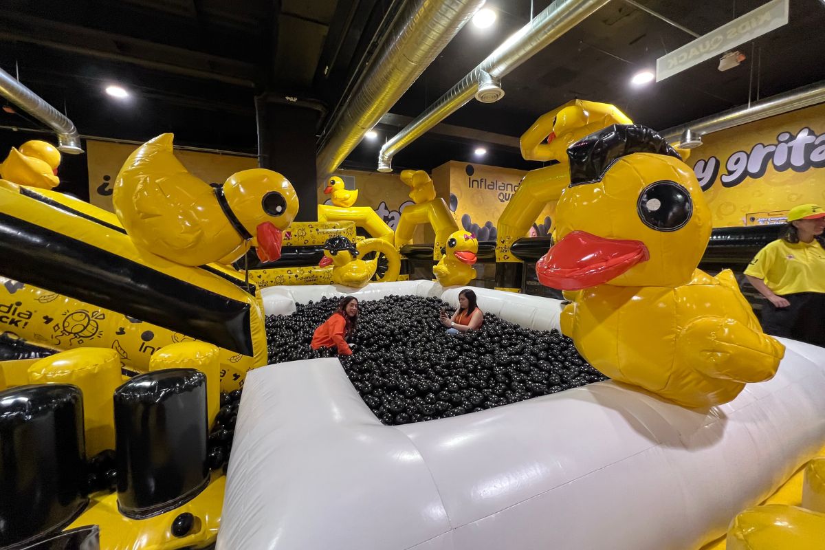 Inflalandia Quack, el parque inflable de patitos en CDMX