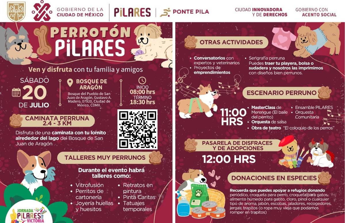 Eventos para celebrar el Día Mundial del Perro en CDMX