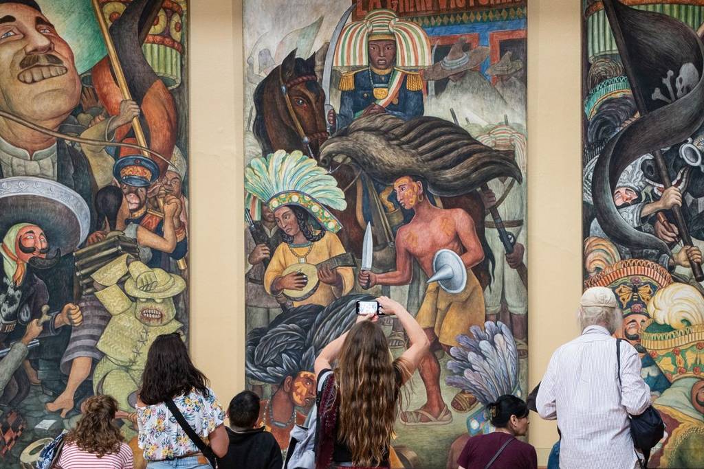 Dónde ver murales de Diego Rivera en CDMX