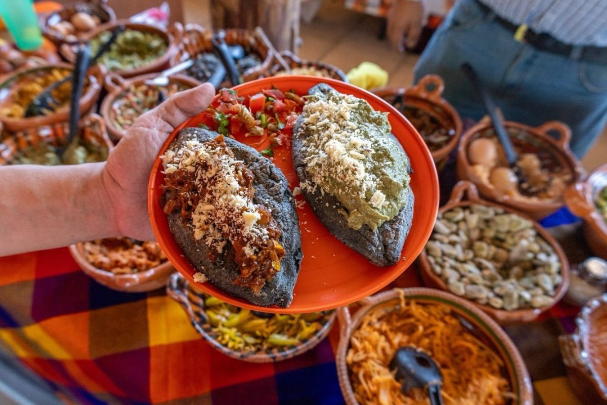 Taste Mexican food in the smoky kitchens of Los Pinos.